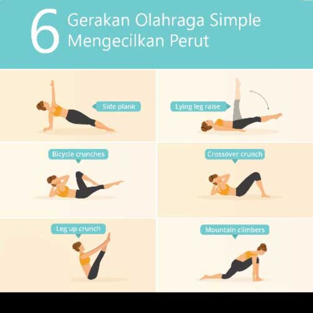 6+ Gerakan Olahraga Mengecilkan Perut Buncit - PortalMadura.com