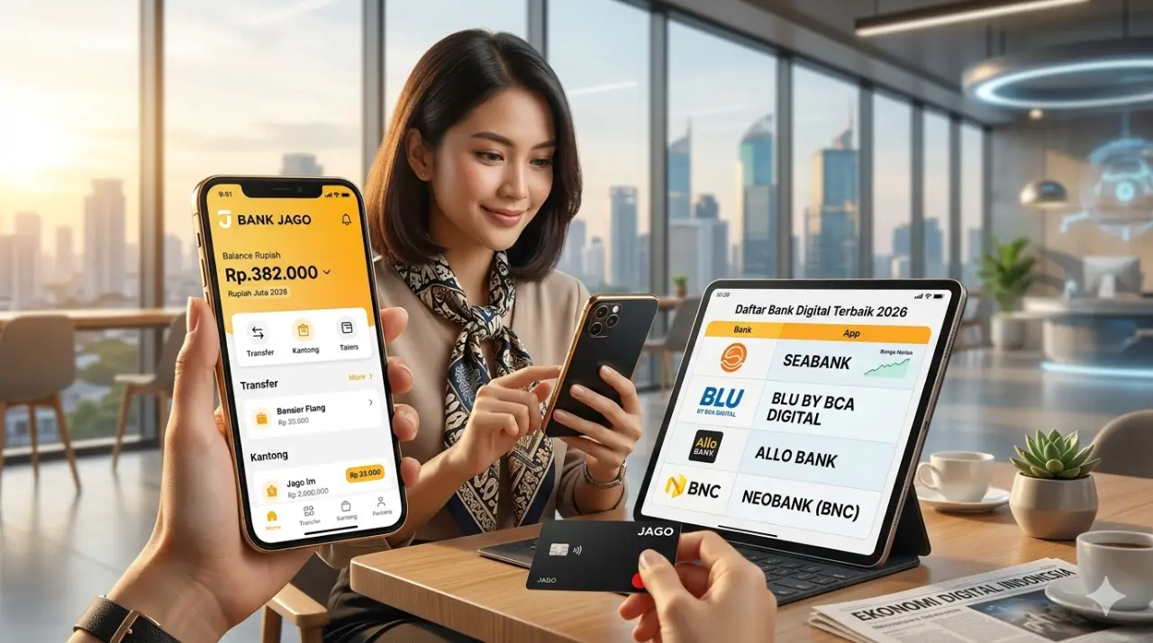 7 Bank Digital Terbaik 2026: Bunga Deposito Tinggi & Keamanan Terjamin ...