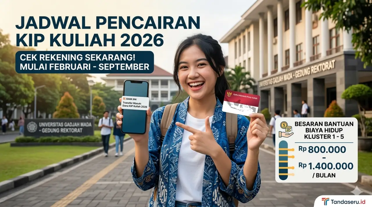 Mahasiswa Cek Rekening! Ini Jadwal Resmi Pencairan KIP Kuliah 2026 Dan ...